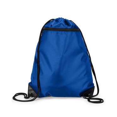 Zipper Drawstring Backpack - Walmart.com