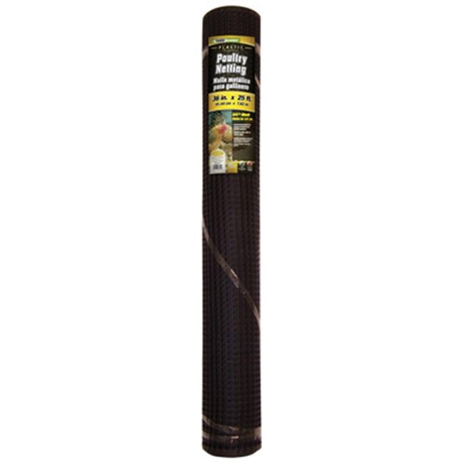 889230A 3 x 15 ft. PVC Hardware Cloth, 0.5 in. Mesh, Black - Walmart.com