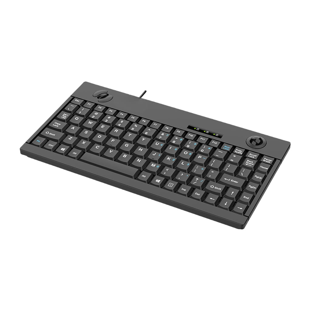 88Key Ergonomic USB Wireds Keyboards With Builts In Opticals Trackball ...