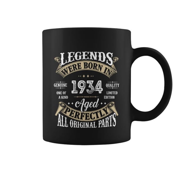 88Nd Birthday Legends Born In Coffee Mug - Walmart.com