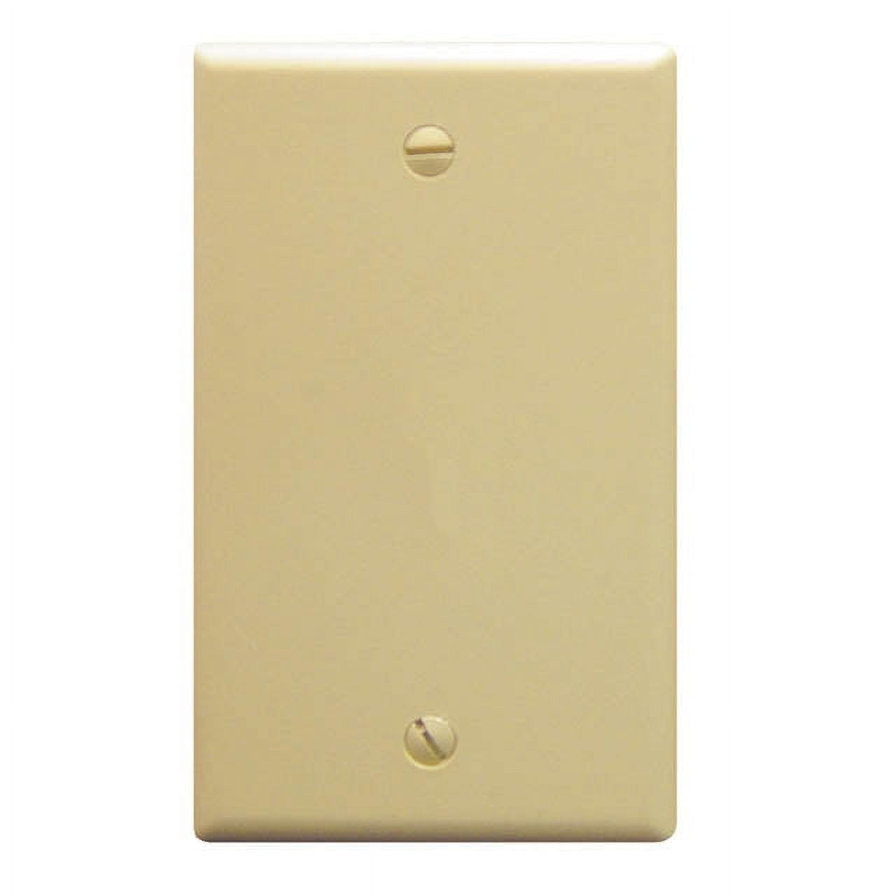 89-740IV - WALL PLATE BLANK IVORY - Walmart.com