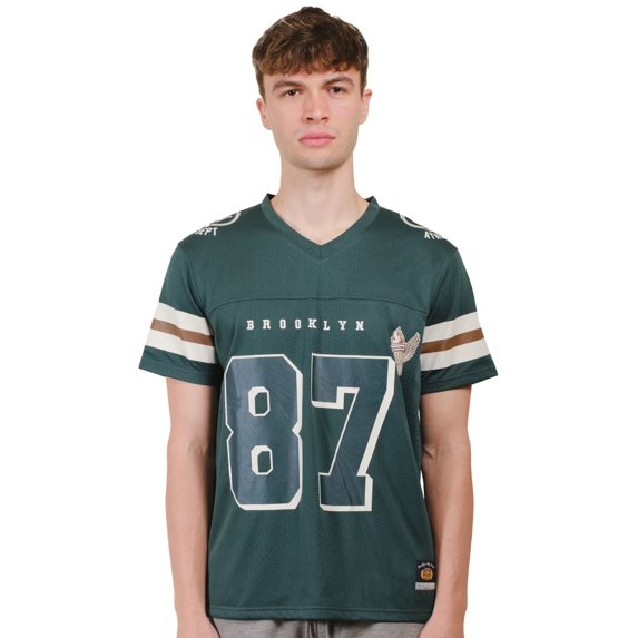 Brooklyn Cloth Men's 87 Athletic Dept Mesh Football Jersey, Short ...