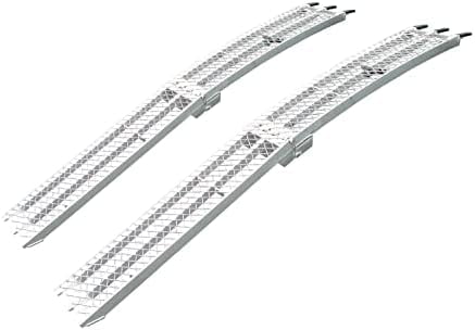 89” Folding Arched Ramps, Aluminum Arch Ramps, 1500 lb. Capacity ...