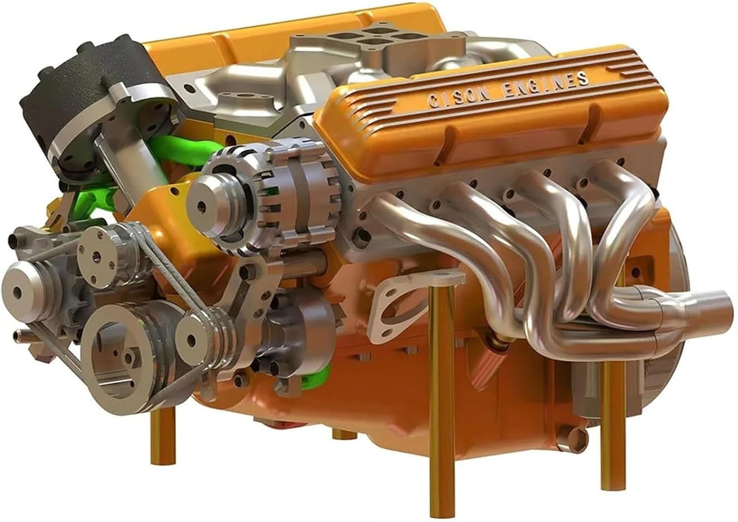 89%-Gasoline Ohv V8 Small-Block Engine Model Kits, Cison V8 Engine Kit ...