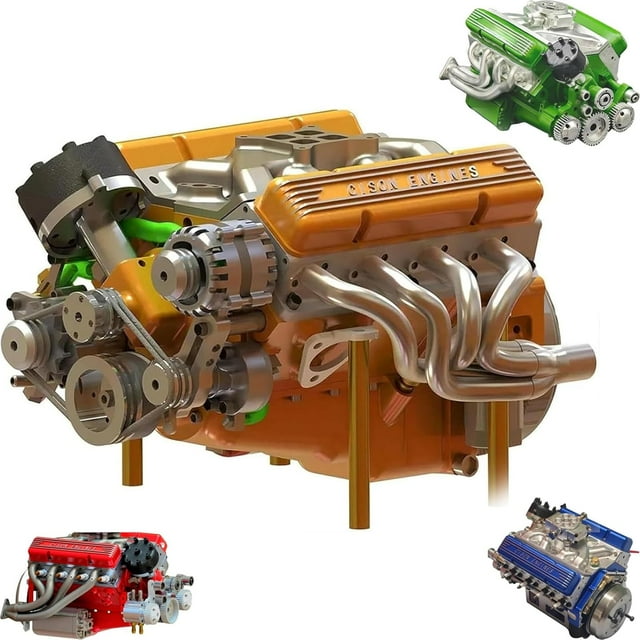 89%-Gasoline Ohv V8 Small-Block Engine Model Kits, Cison V8 Engine Kit ...