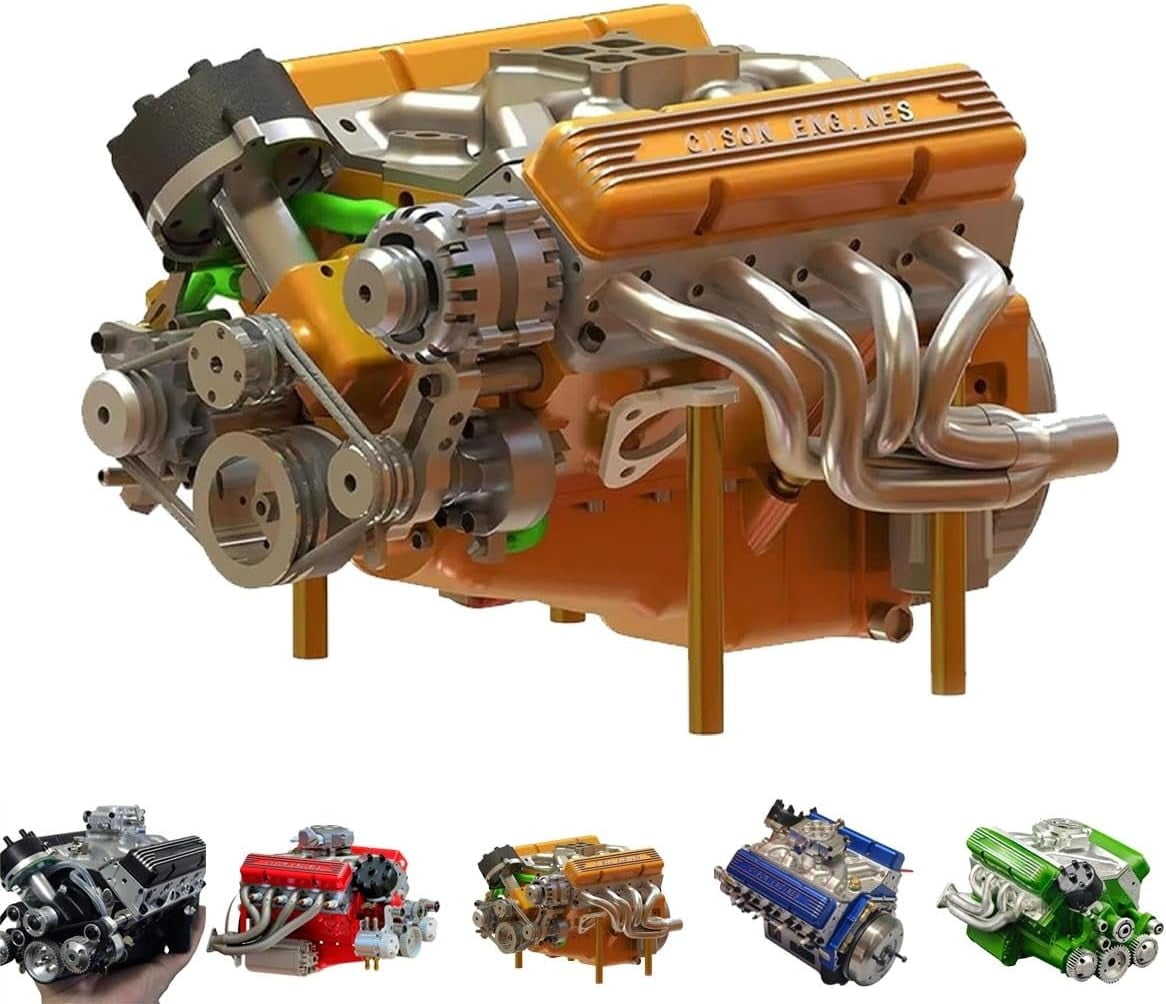 89%-Gasoline Ohv V8 Small-Block Engine Model Kits, Cison V8 Engine Kit ...