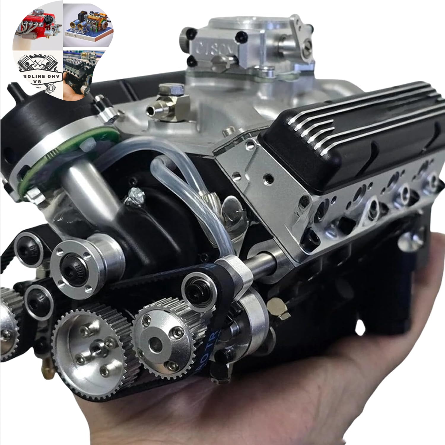 89%-Gasoline Ohv V8 Small-Block Engine Model Kits, Cison V8 Engine Kit ...