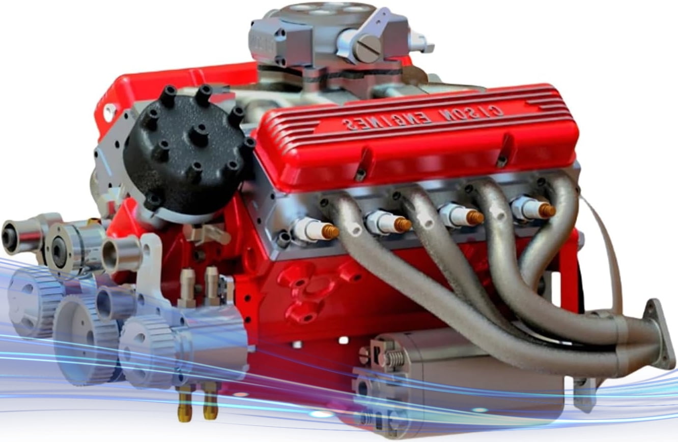 89%-Gasoline Ohv V8 Small-Block Engine Model Kits, Cison V8 Engine Kit ...