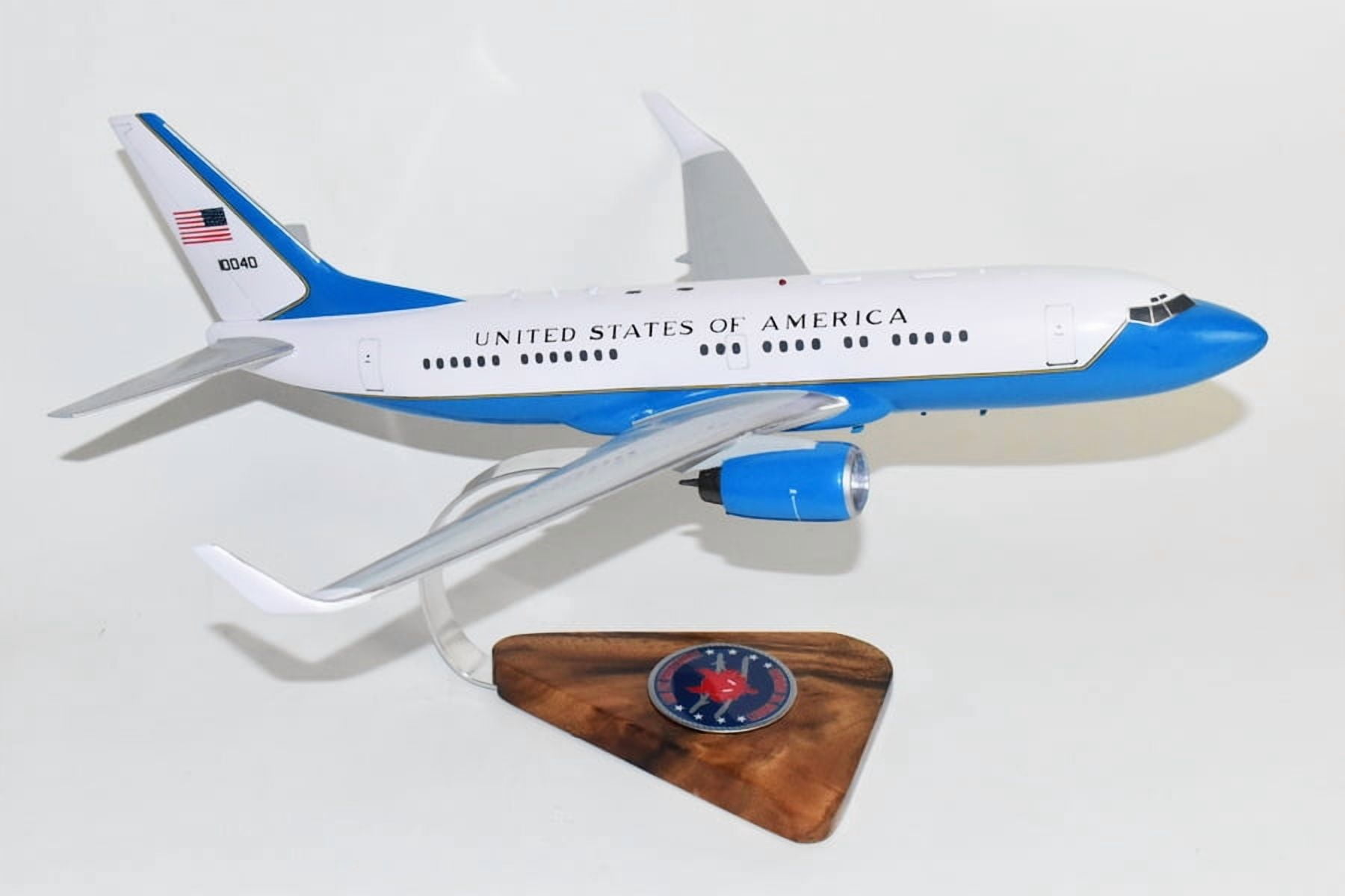 89 MXG Sam Fox Maintenance C-40B Model, 1/74th (18") Scale, Mahogany ...