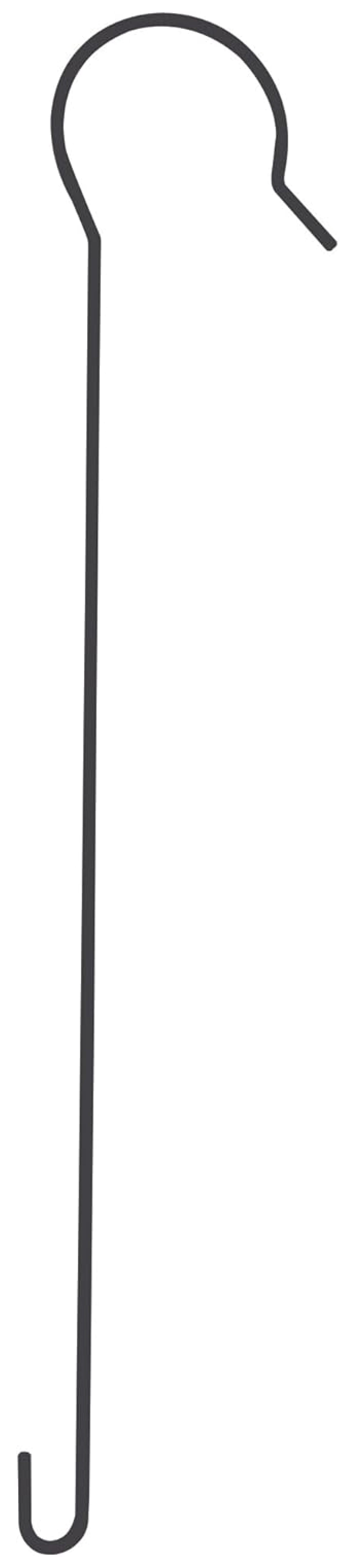 89017 Tree Branch Hook, Black, 36-Inch - Walmart.com