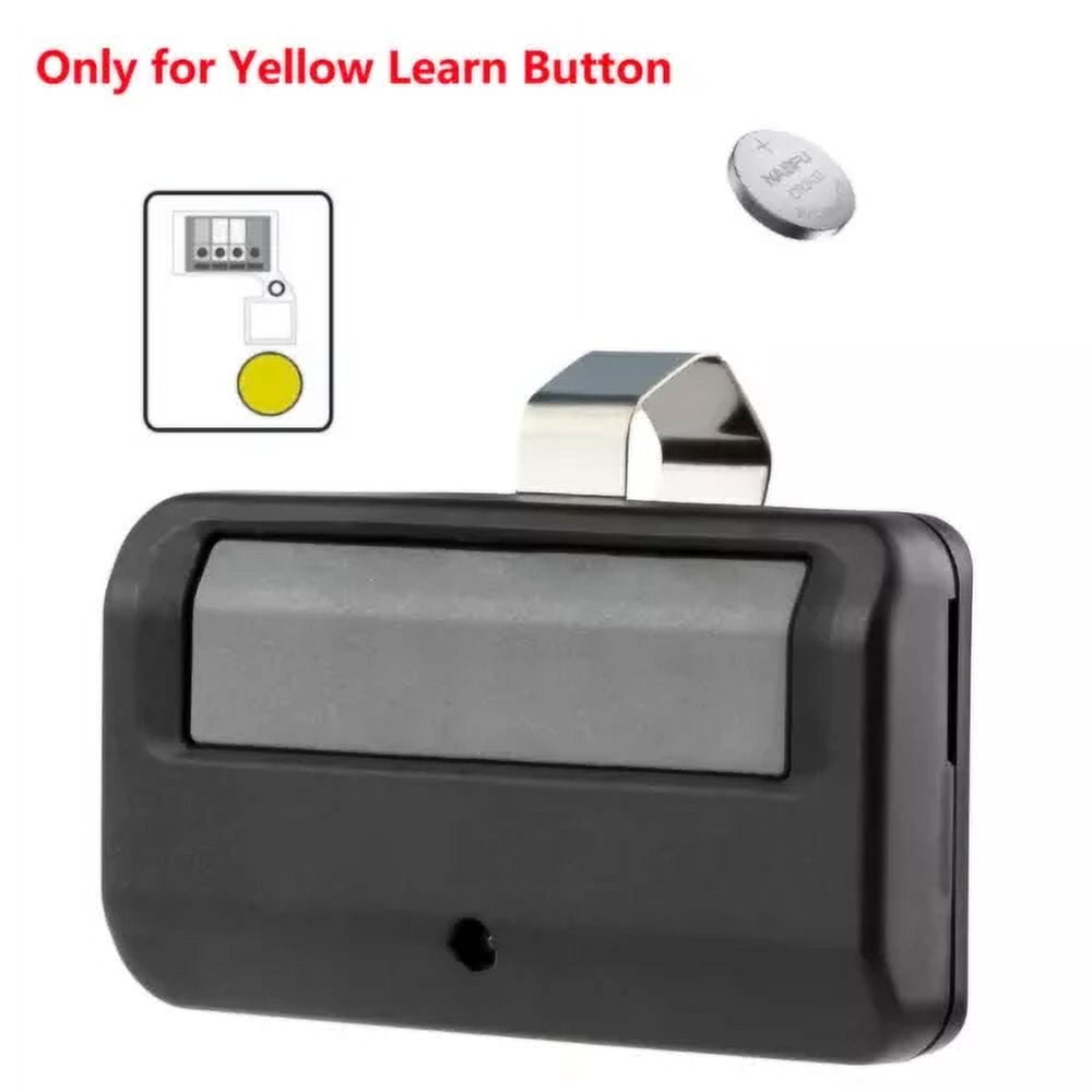 891Lm For Liftmaster Chamberlain Garage Door Opener Remote Yellow ...