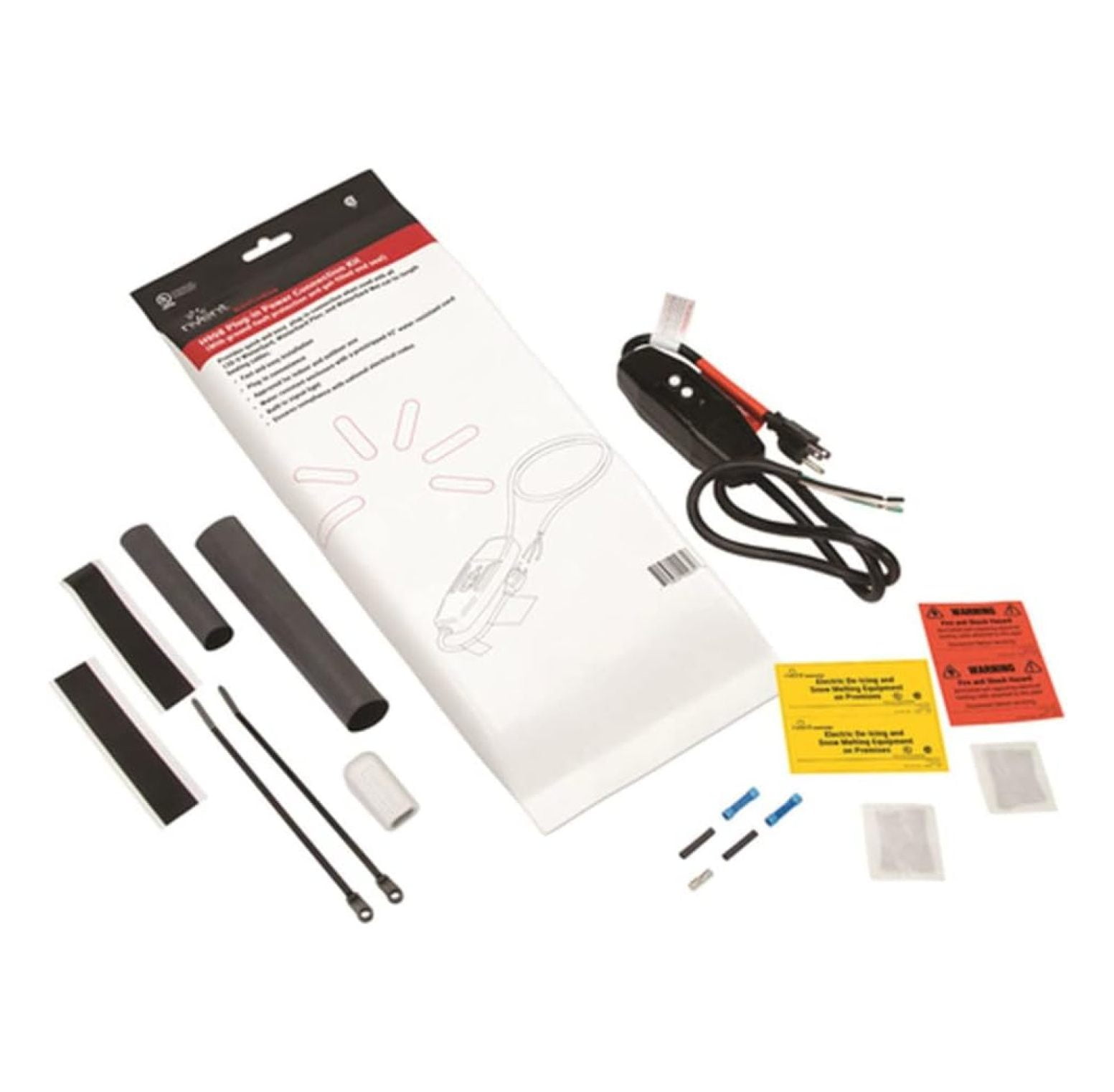 893515-000 RAYCHEM EasyHeat 120V Plug-in Power Connection Kit, Standard ...