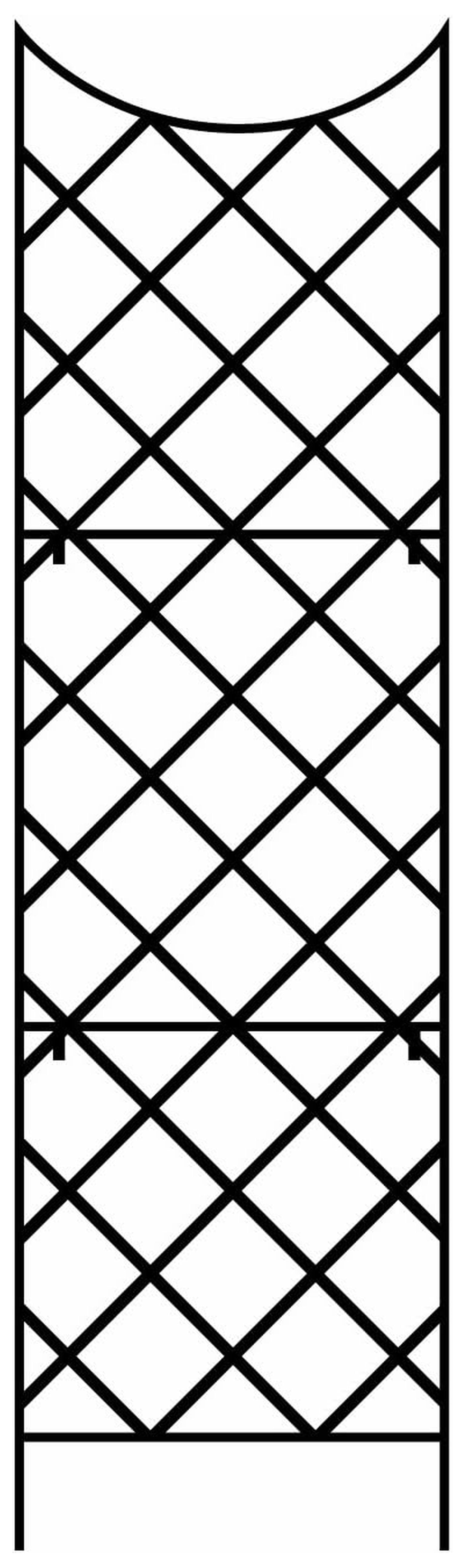 89655 Giant Trellis, Includes Wall-Mounting Brackets, 108-Inch Height ...