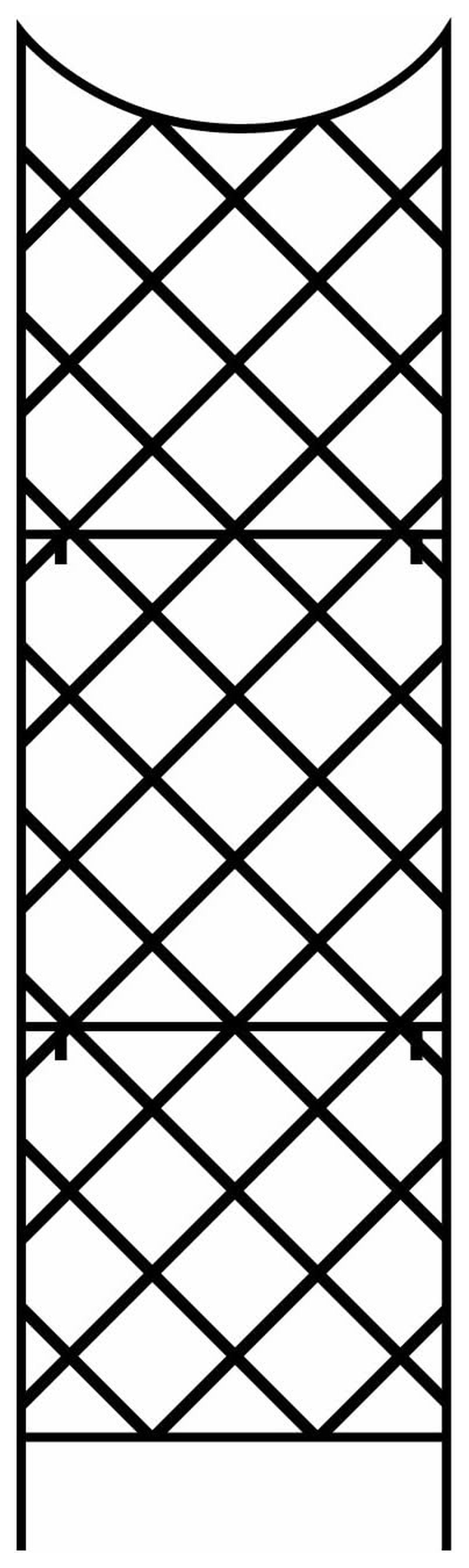 89655 Giant Trellis, Includes Wall-Mounting Brackets, 108-Inch Height ...