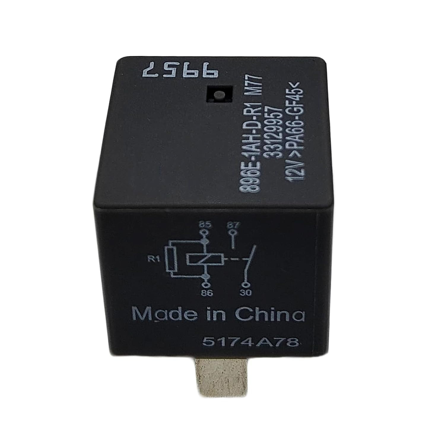 896E-1AH-D-R1 M77 12VDC Automotive Power Relay 4 Pin 13742703 33129957 ...