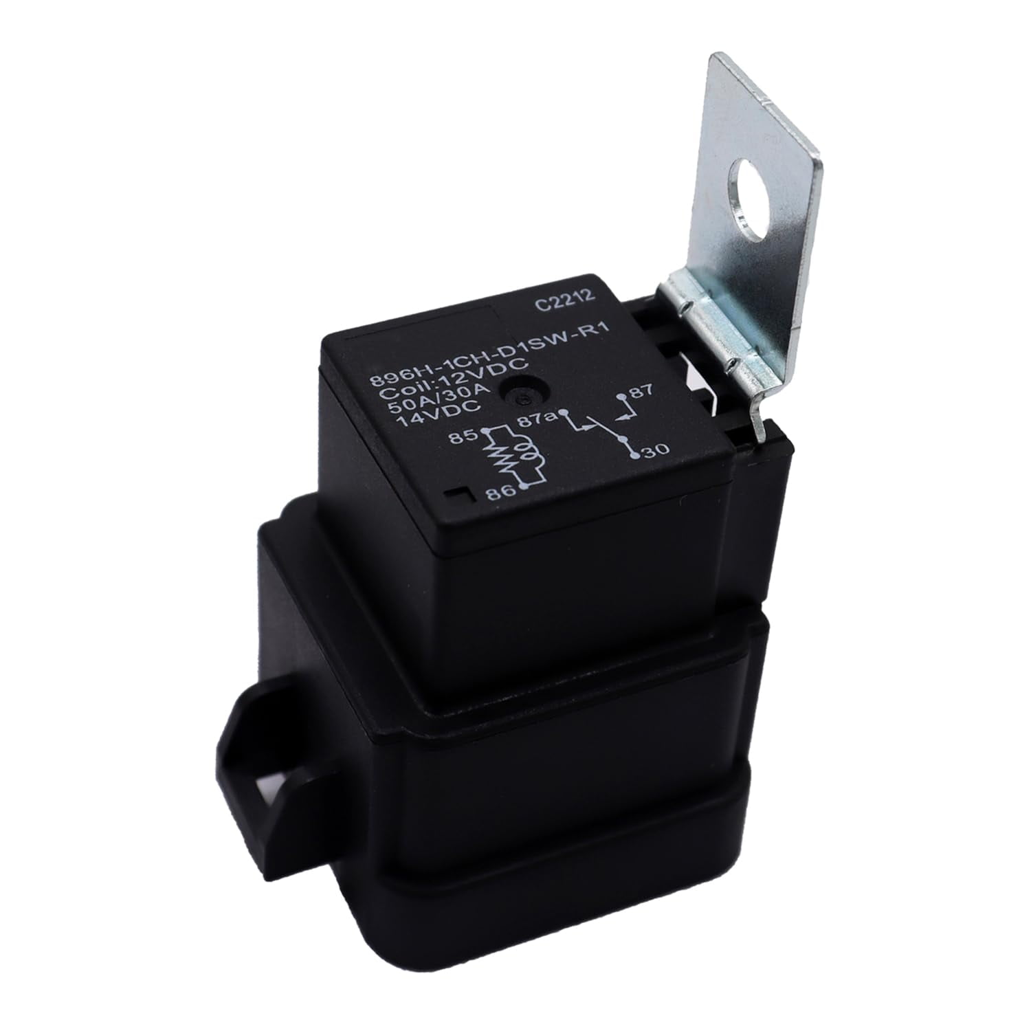 896H-1CH-D1SW-R1 24VDC 20A/15V 28VDC Automotive Relay Form 1C, Dust ...