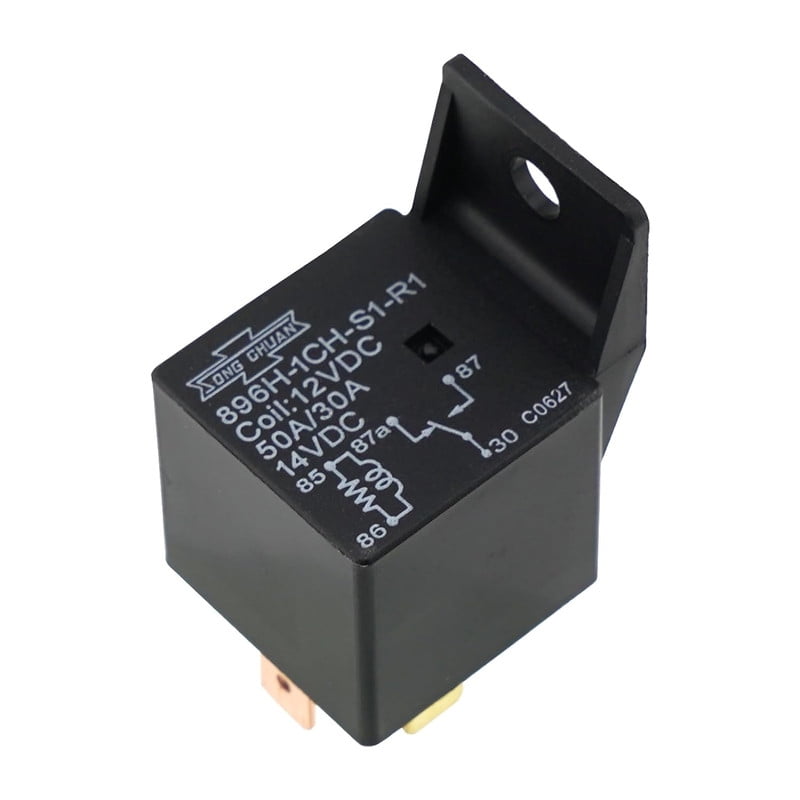 896H-1CH-S1-R1 12VDC 30A 5Pins SPDT Automotive Power Relay - Walmart.com