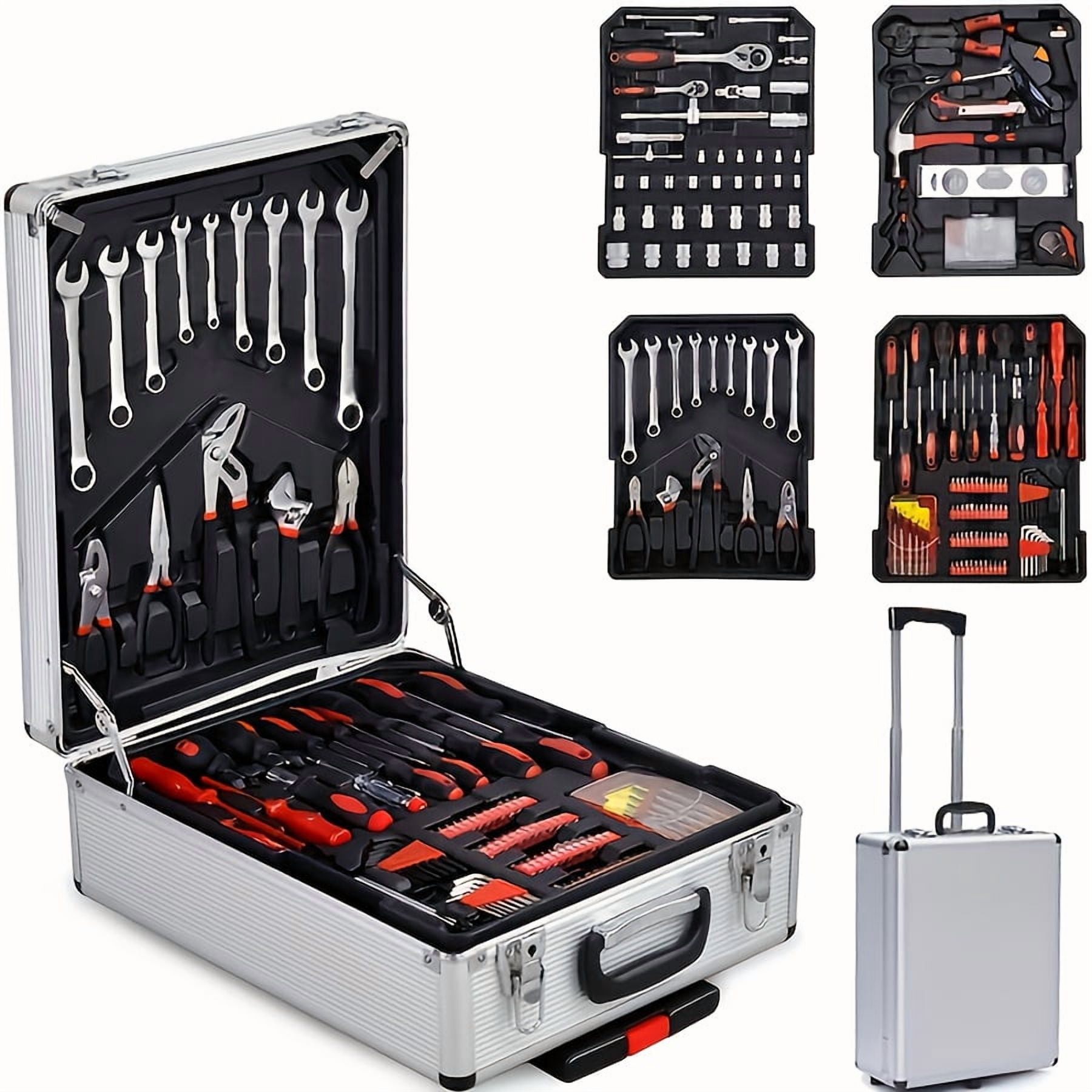 899/45/52pcs Professional Tool Set, Multi-Functional Toolbox, Portable ...