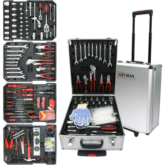 899pcs Artman Tool Set Tool Set Mechanics Kit, General Household Hand ...