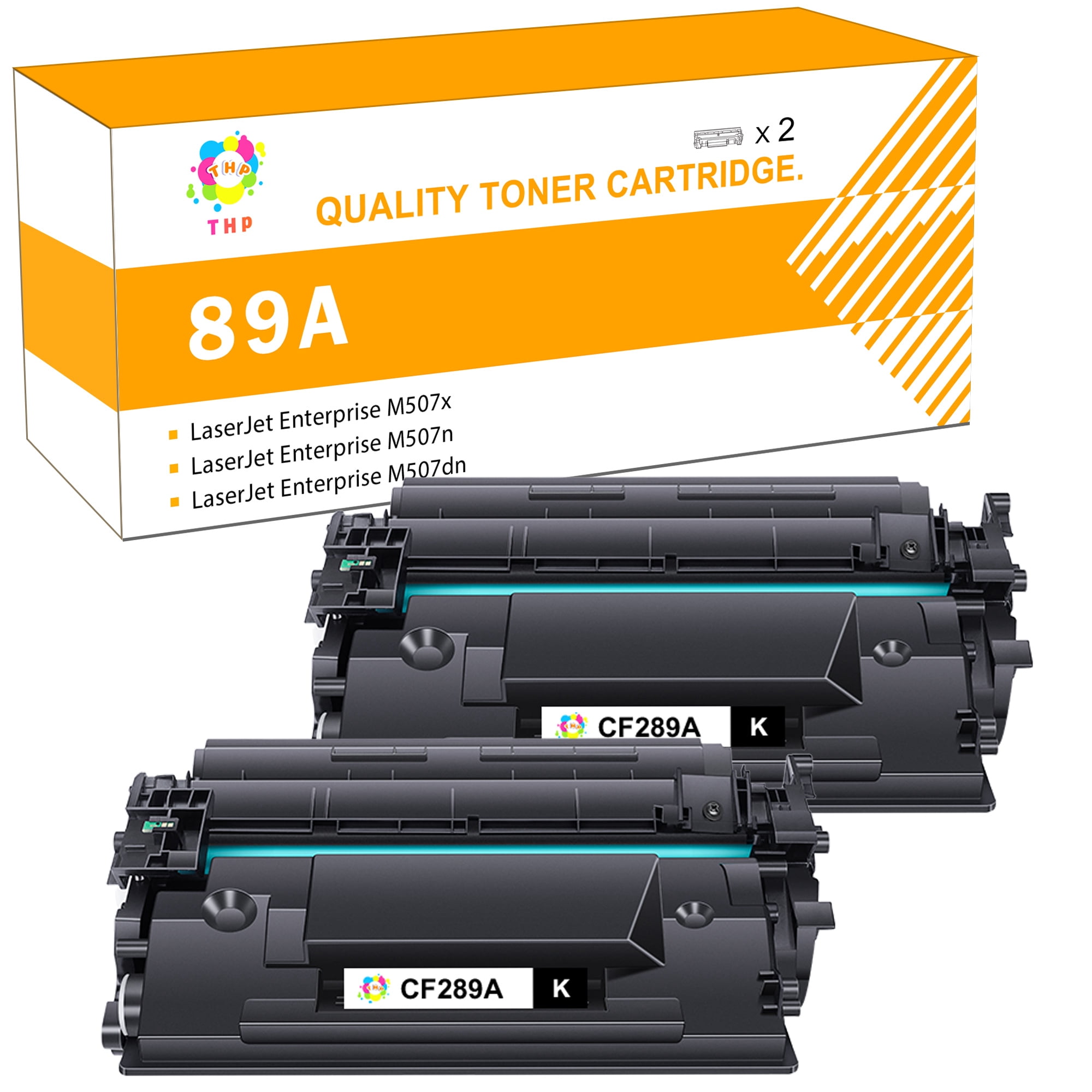 89A 89X CF289A CF289X Compatible Toner Replacement NO-Chip for HP 89A ...