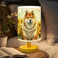 89Bloom Akita Inu Table Lamp LED 3-Color Pressed Bedside, Akita Inu ...