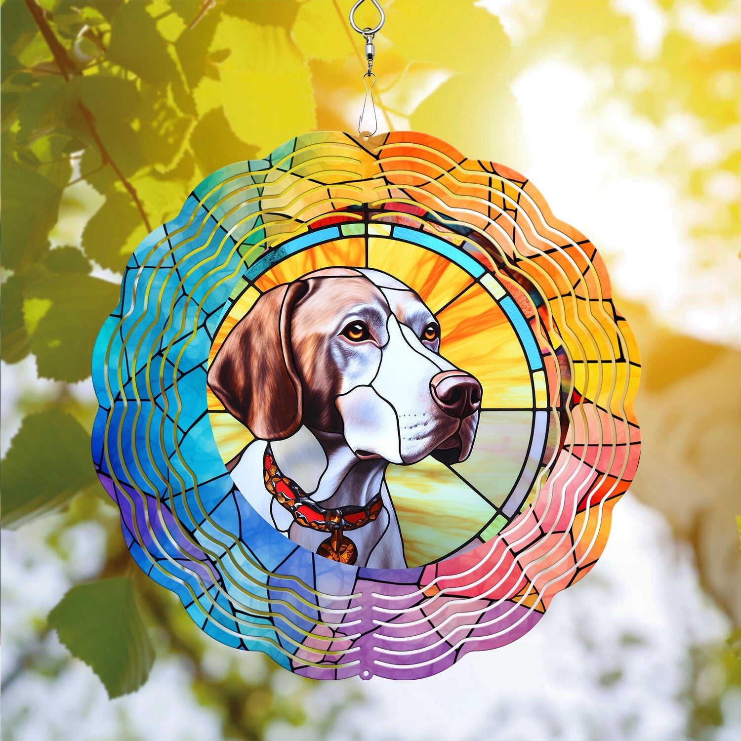 89Bloom English Pointer Garden Spinner For Yard Art Decor, English ...