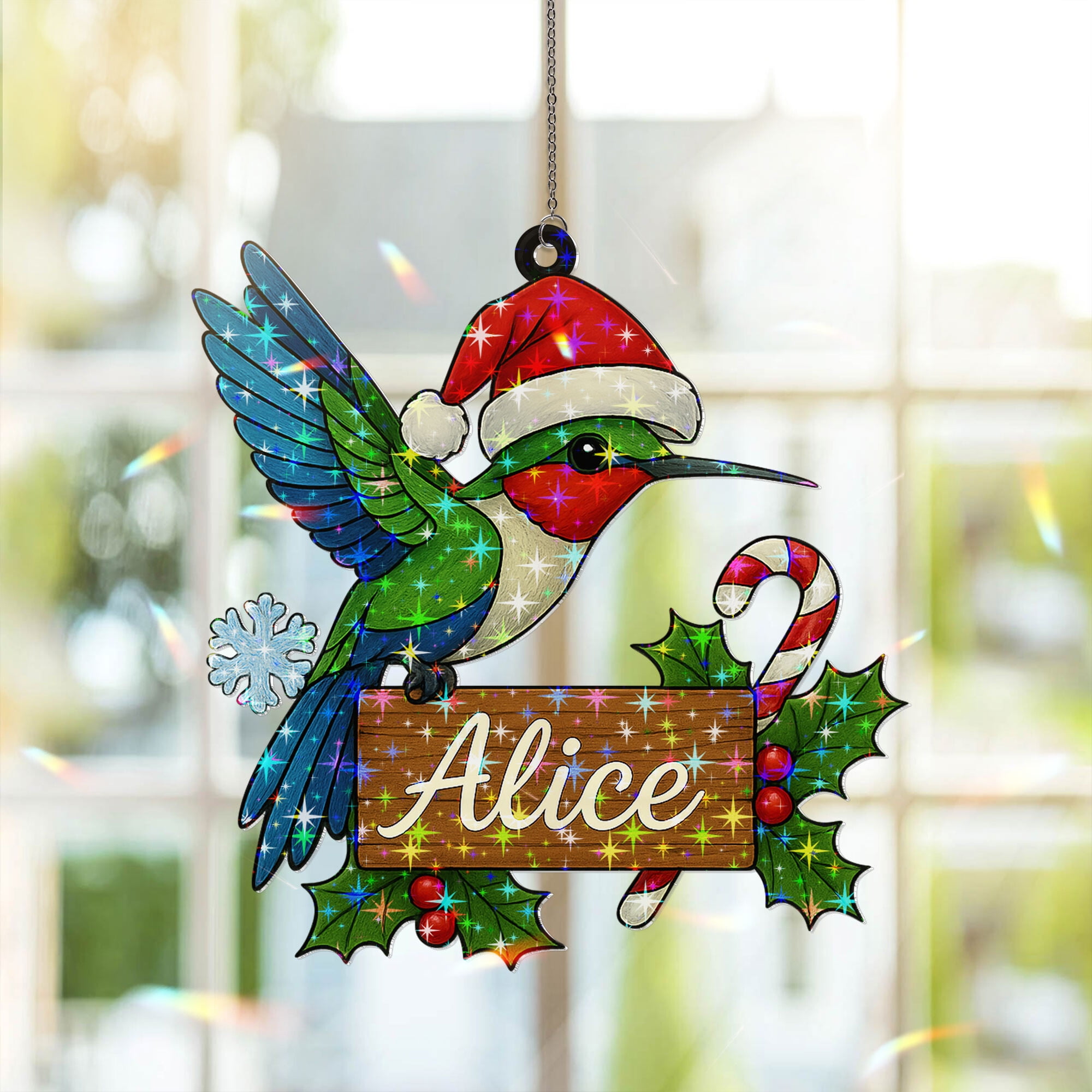 89Bloom Personalized Hummingbird Ornament, Custom Hummingbird craft ...