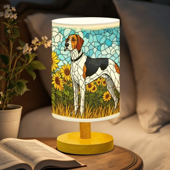 89Bloom Treeing Walker Coonhound Table Lamp LED 3-Color Pressed Bedside ...