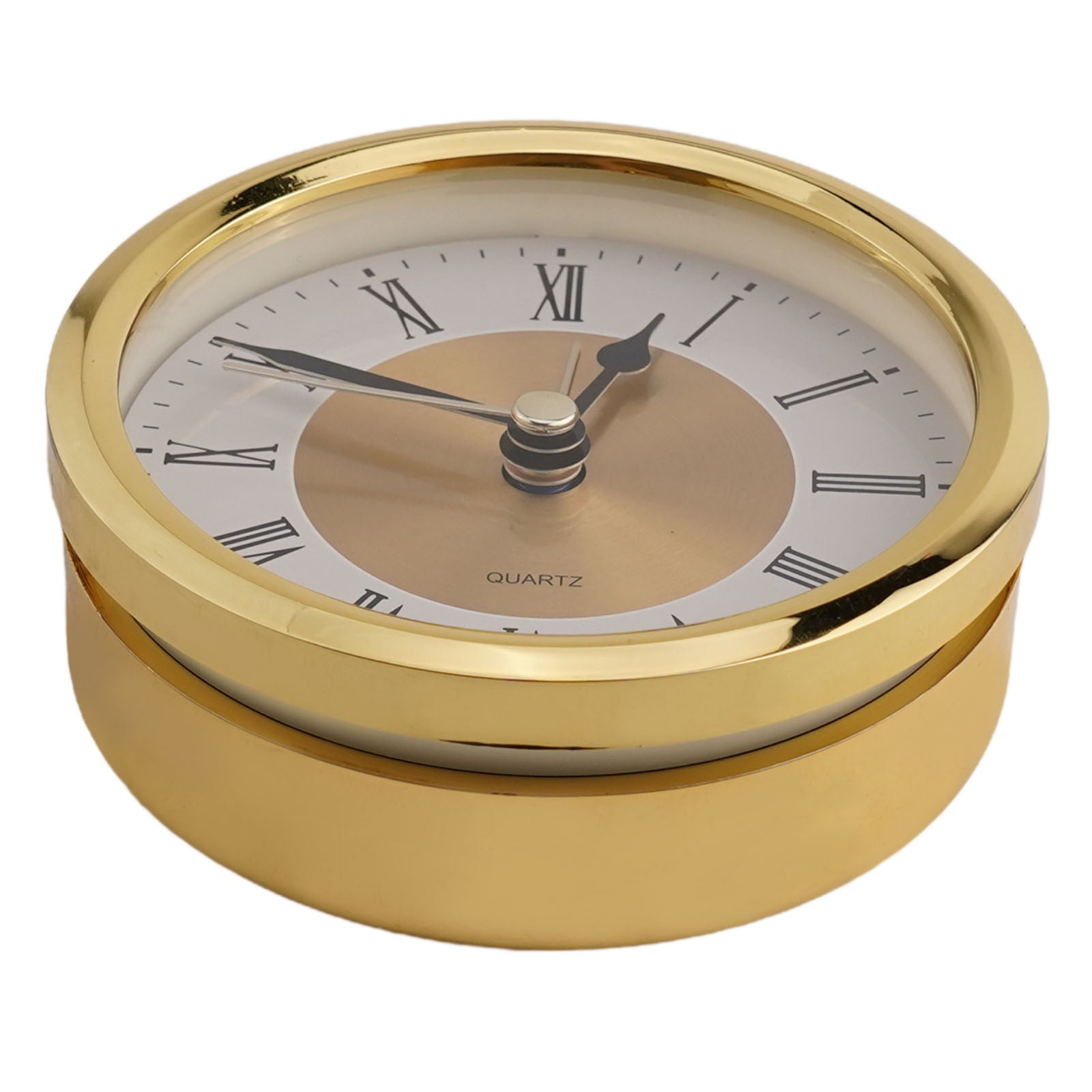89MM Quartz Clock Inserts for DIY Projects with Gold Arabic Numbers ...