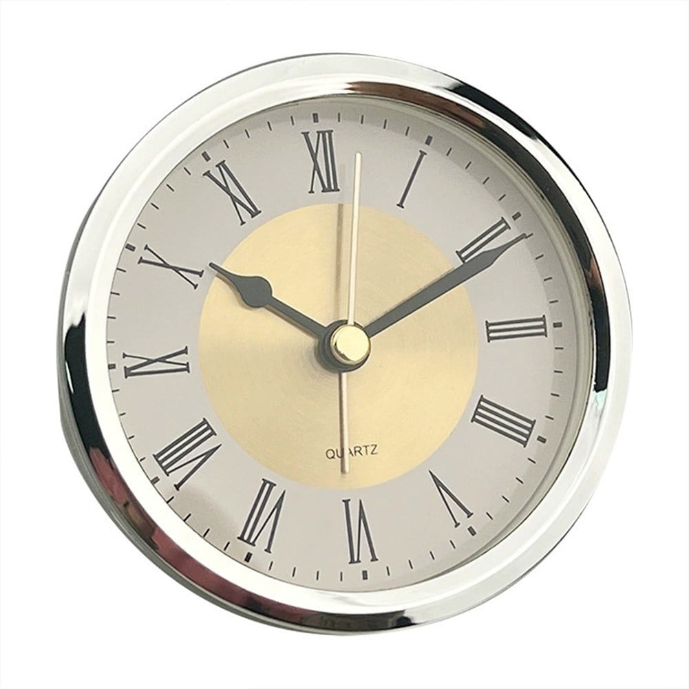 89mm Clock Insert for Quartz Movement with Arabic Numerals and Gold ...