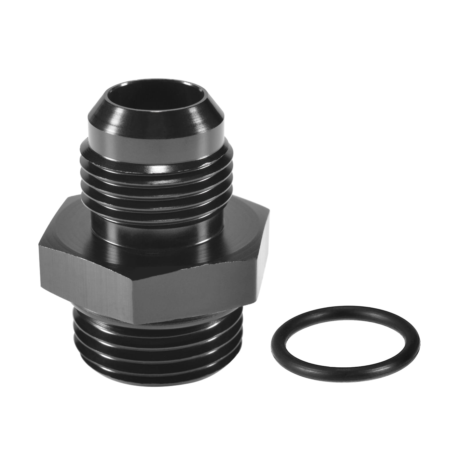 8AN Male Flare to 10AN ORB O-ring Boss Fuel Pump Rail Fitting Adapter ...