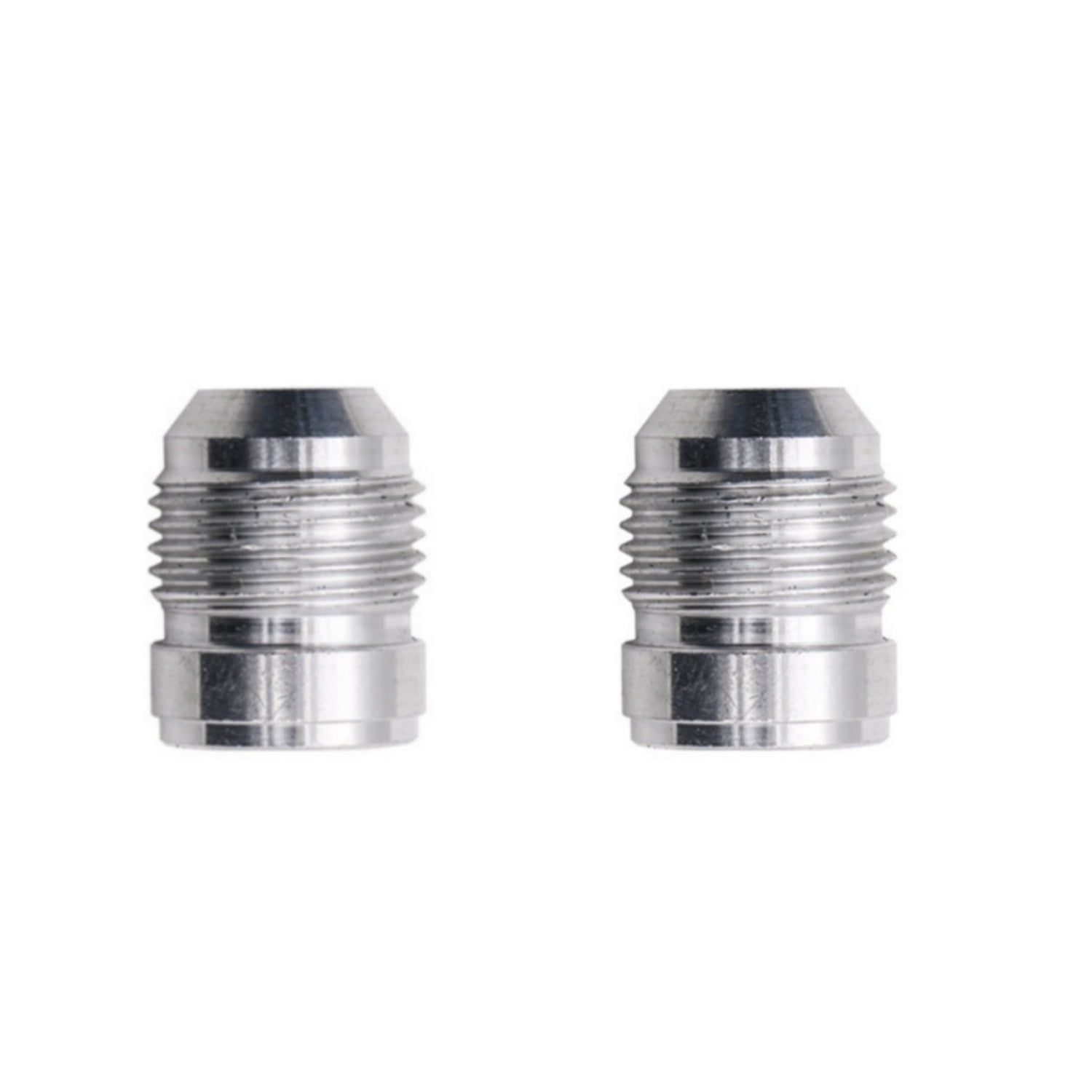 8AN Male Weld on Bung Fitting, Aluminum Male Flare Weldable Fuel Tank ...