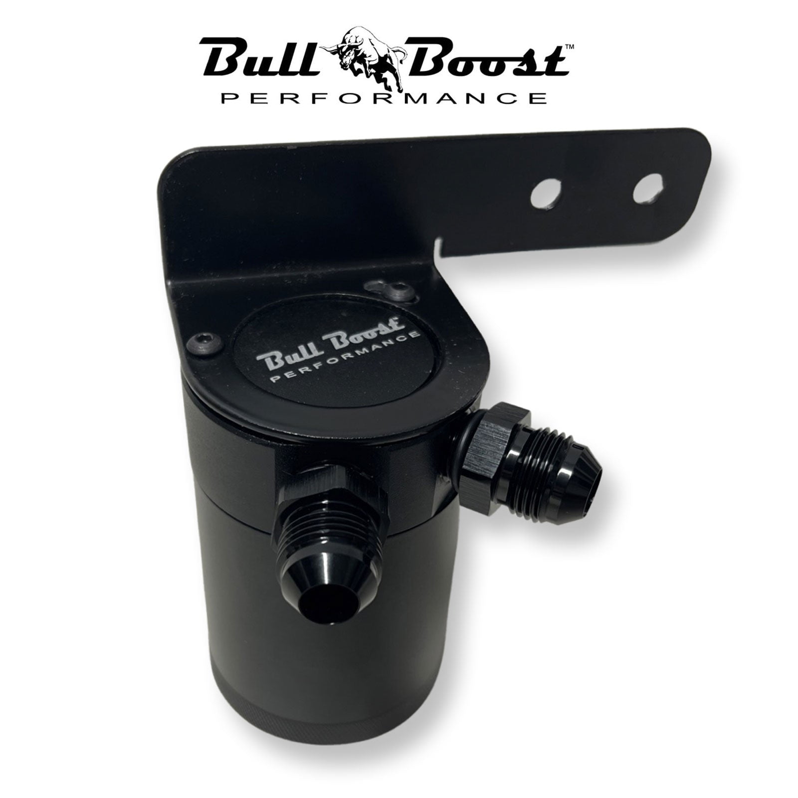 8AN Oil Catch Can With Mounting Bracket Included AN8 - Walmart.com