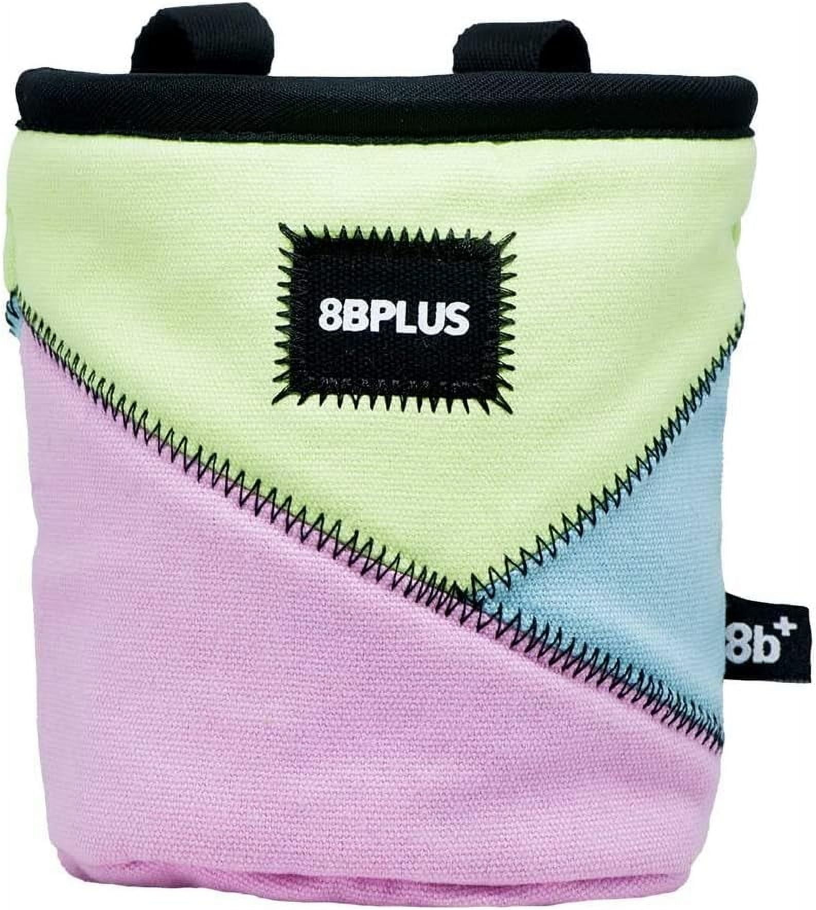 8BPLUS PROBAG - Chalk Bag for Climbing & Bouldering - Belt, Carabiner and Giftbox Included ...