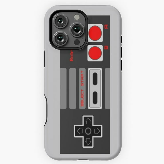 8Bit Retro Gamer Controller Art Phone Case Compatible iPhone 17 through ...