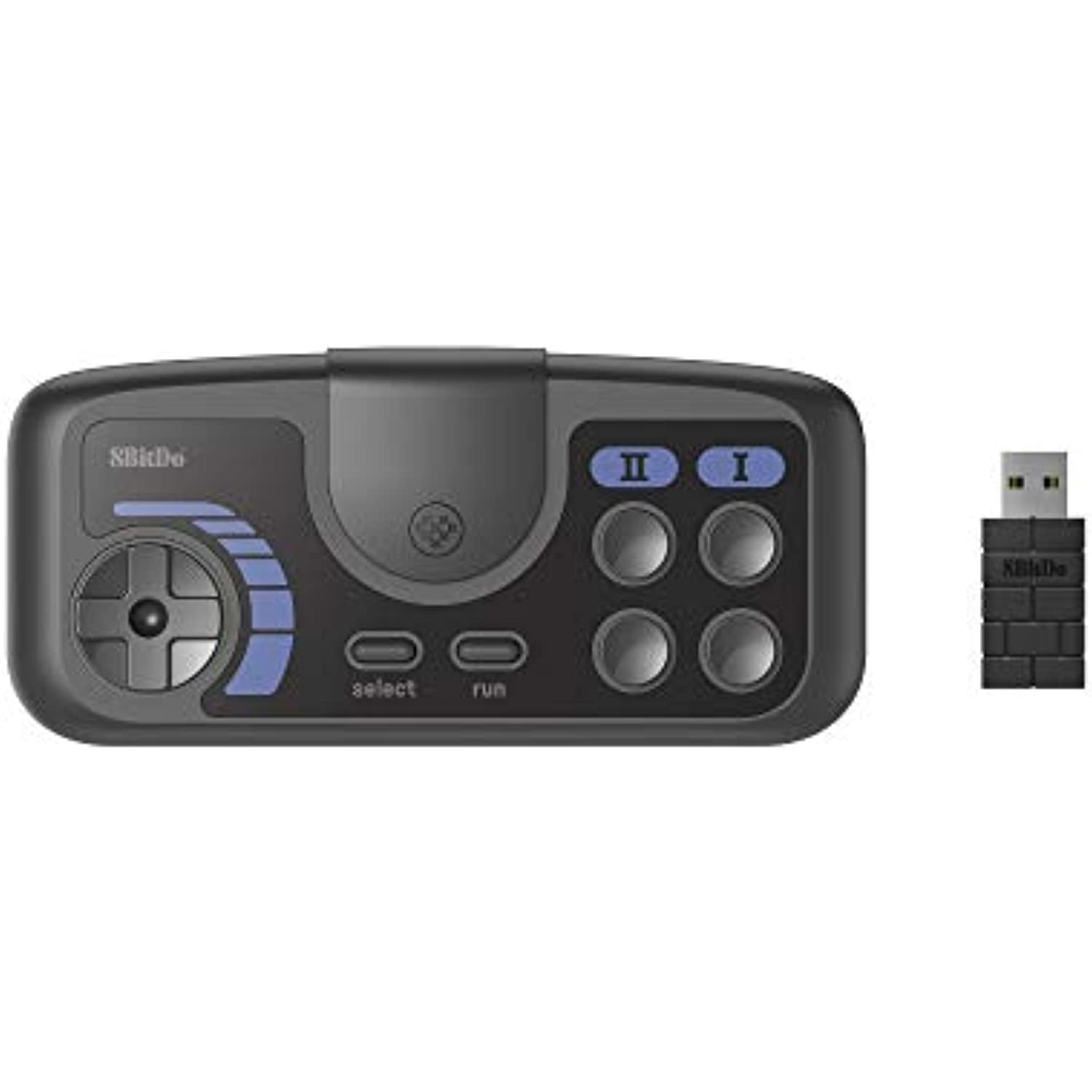 8Bitdo PCE Core 2.4G Wireless Gamepad for PC Engine Mini, PC Engine ...