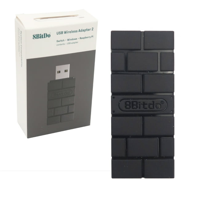 8Bitdo USB Wireless Adapter 2 for Nintendo Switch/Windows PC/macOS ...