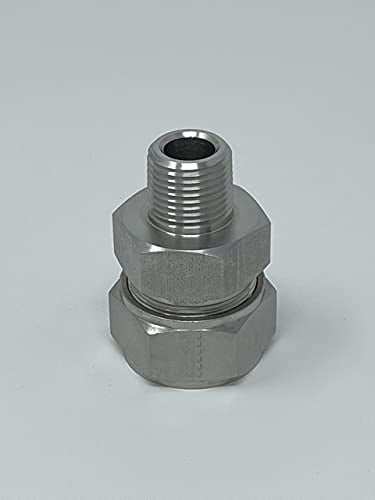 8CM4316 | Hoke (Gyrolok) Male Connector, 1/2" Tube : OD Compression x 1 ...