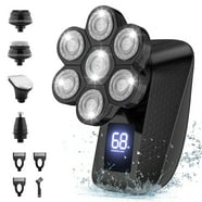 5 in 1 Head Shavers for Bald Men, MHKJP Beard Shaver Rechargeable Men's ...