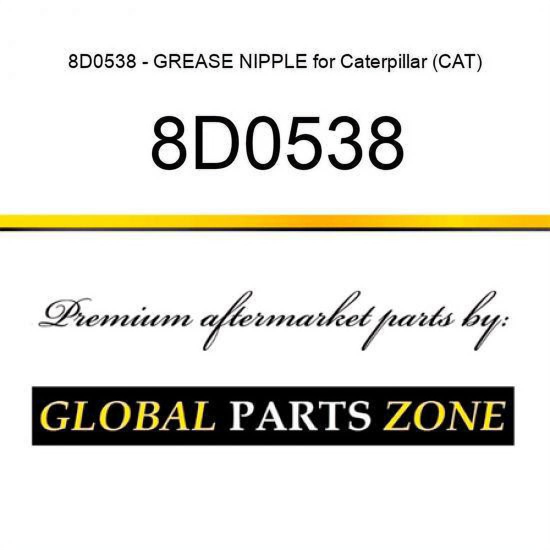 8D0538 - GREASE NIPPLE for Caterpillar (CAT) - Walmart.com