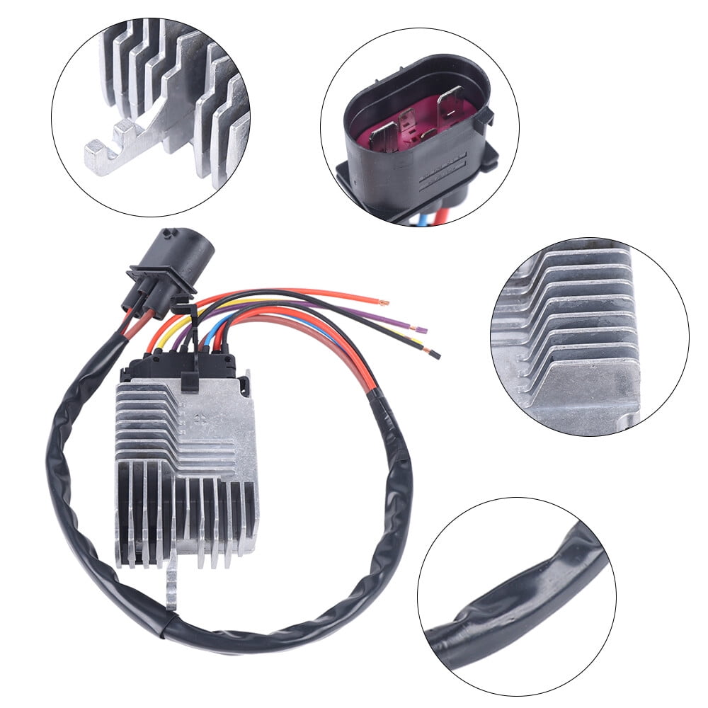 8E0959501AG Radiator Cooling Fan Control Module Fit A4 A4 2002-2009 ...