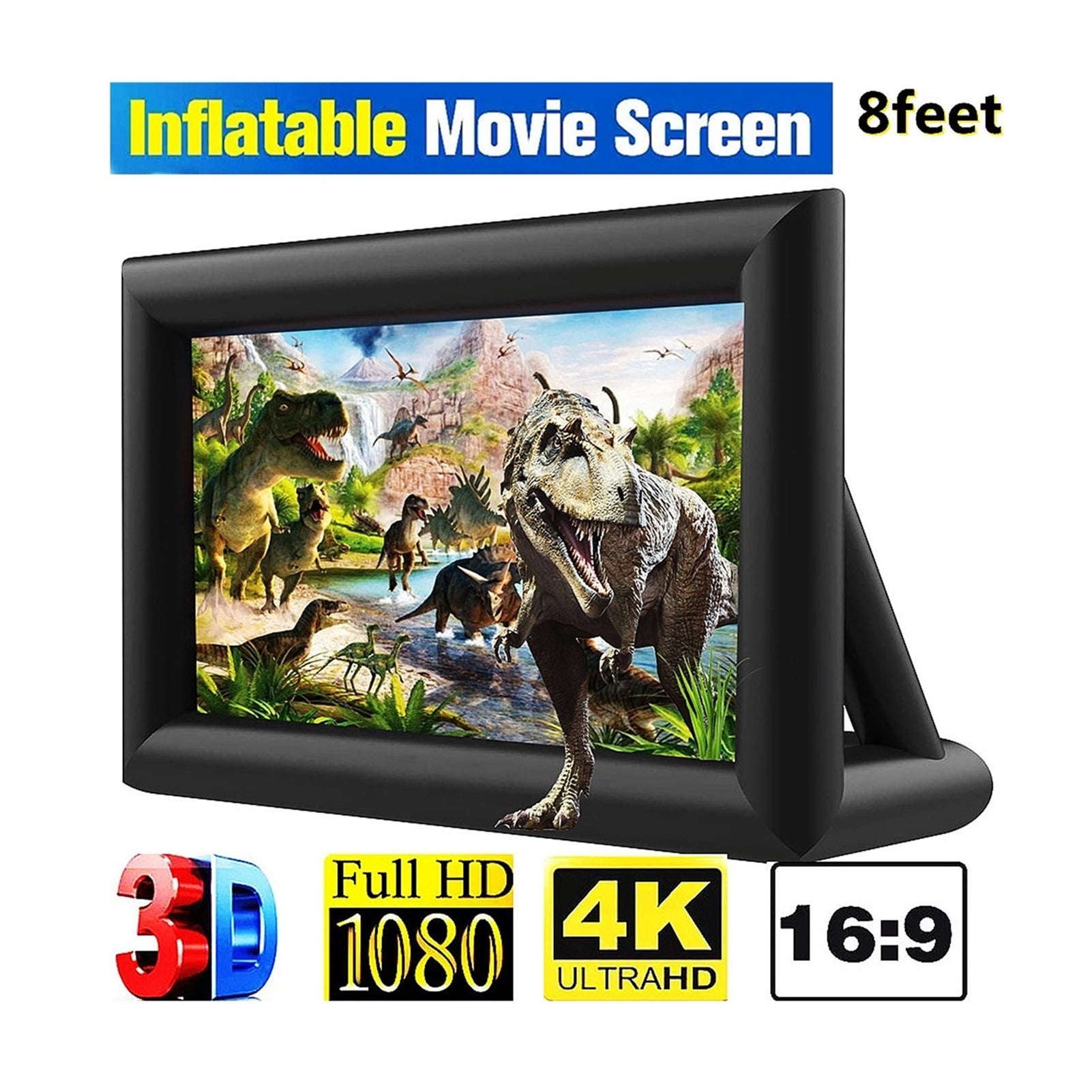 8FT 12FT Inflatable Portable Outdoor And Indoor Movie Theater Projector ...