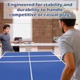 8FT Blue Ping Pong Table Top, Foldable Table Tennis Conversion Top for ...