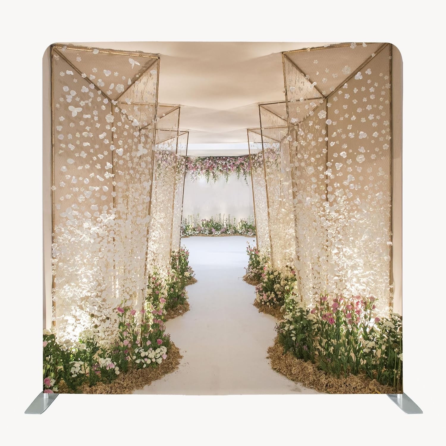 8FT Halloween Photo Booth Backdrop with Aluminum Tube Stand and ...