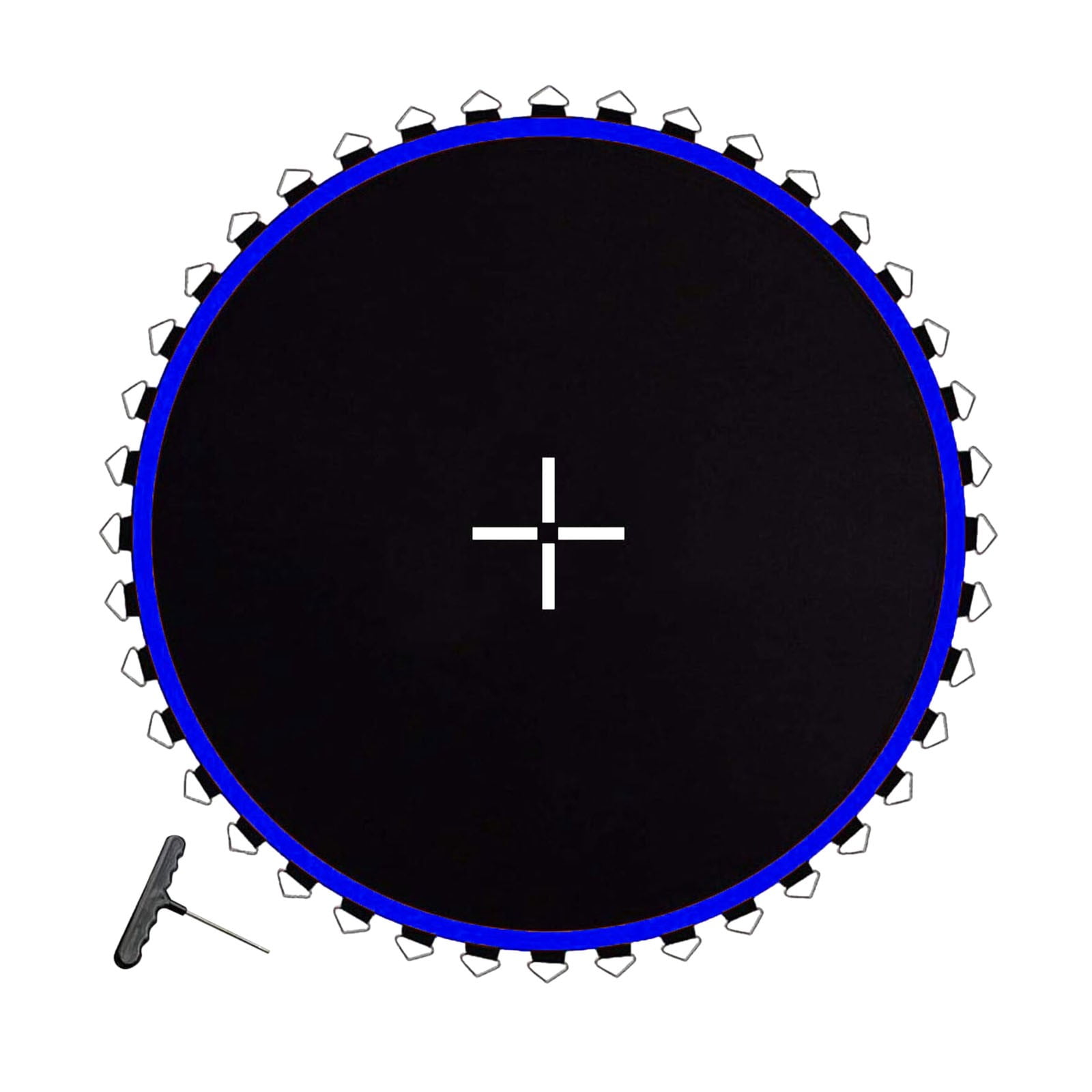 8FT Trampoline Mat Replacement - Heavy-Duty PP Jumping Surface with 48 ...