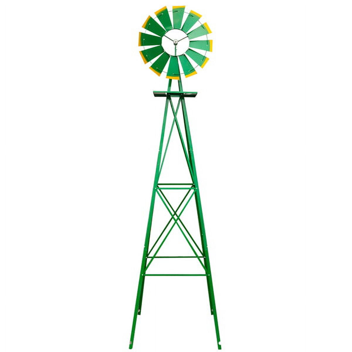 8FT Weather Resistant Yard Garden Windmill Weather Resistant, Ball ...