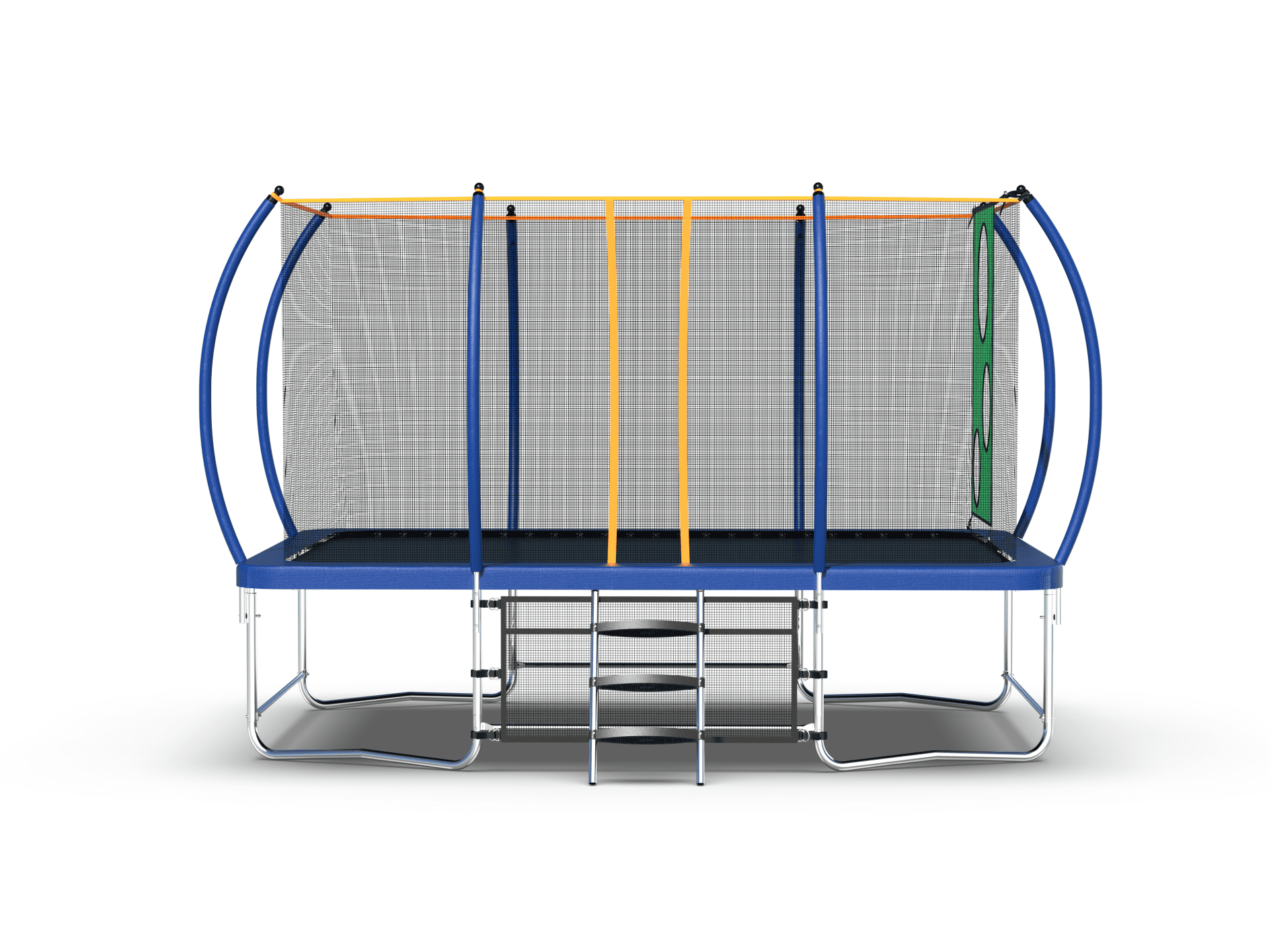 8FT x 14FT Outdoor Trampoline for Kids & Adults, 440LBS Capacity, with ...