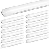 8Ft HO R17D LED Tube Light Bulbs,Bi-pin Dual End Powered, Dual Row 72W 6000K Frosted,25-Pack ...