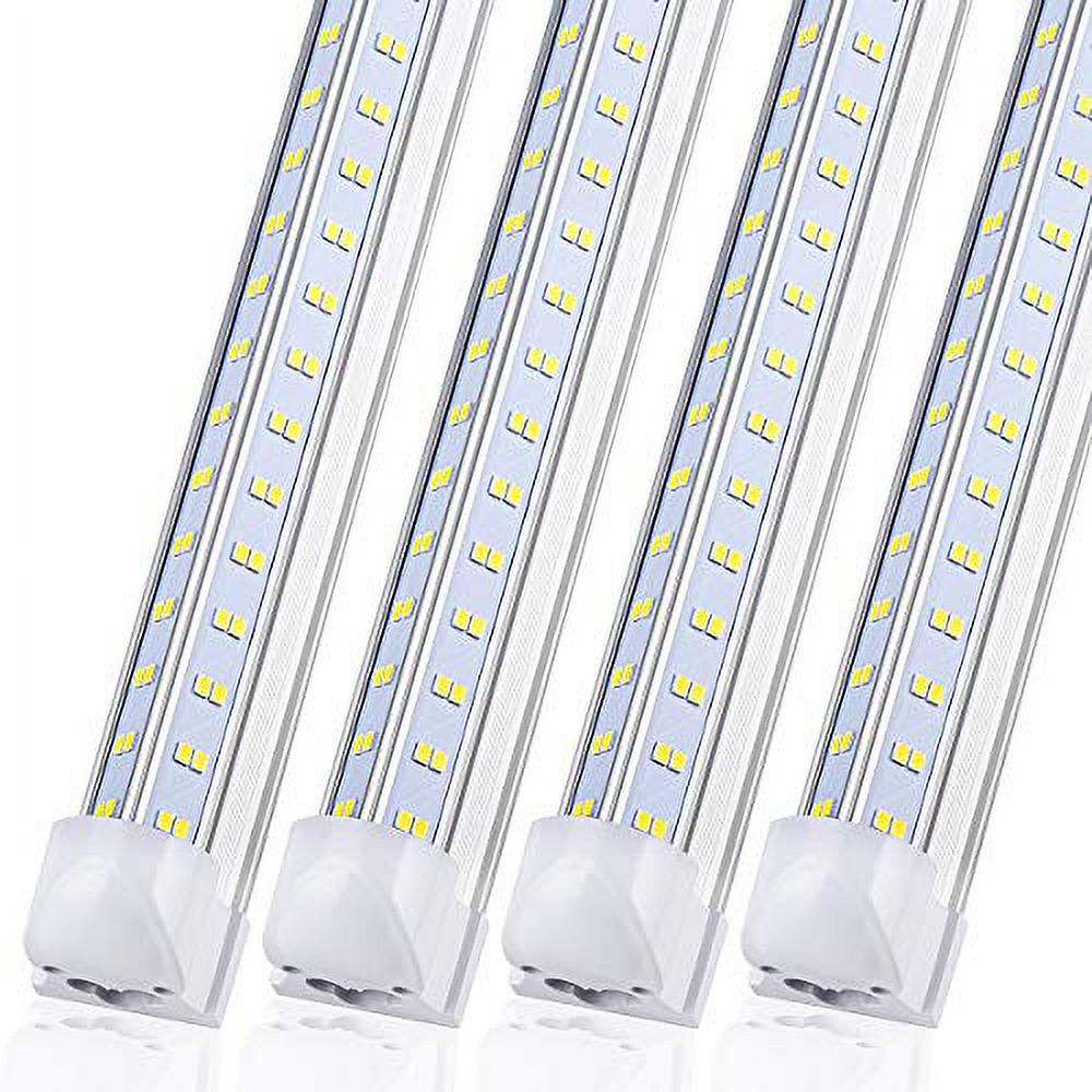8Ft LED Shop Light Fixture, 120W Integrated LED Tube Light,18000LM ...