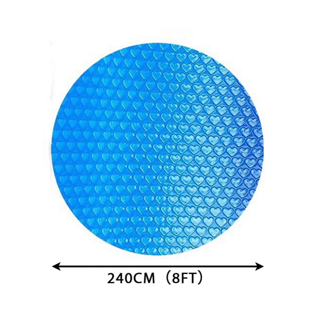 8Ft Round Pool Cover for Inflatable Pools and Easy Set Above Ground ...